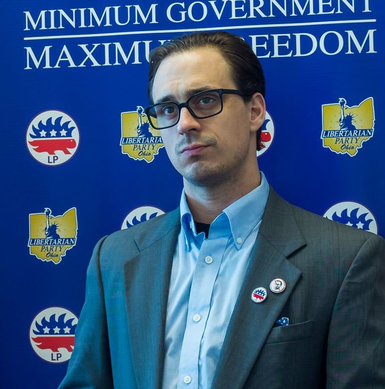 Travis Irvine for governor heading up slate of 22 Ohio Libertarian ...