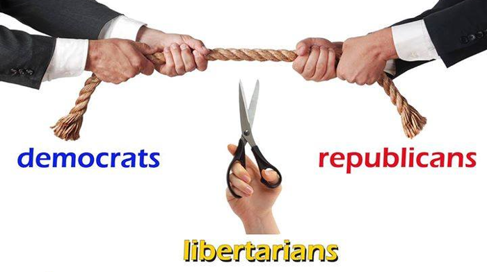 Libertarian candidates move Republicans and Democrats in a Libertarian ...