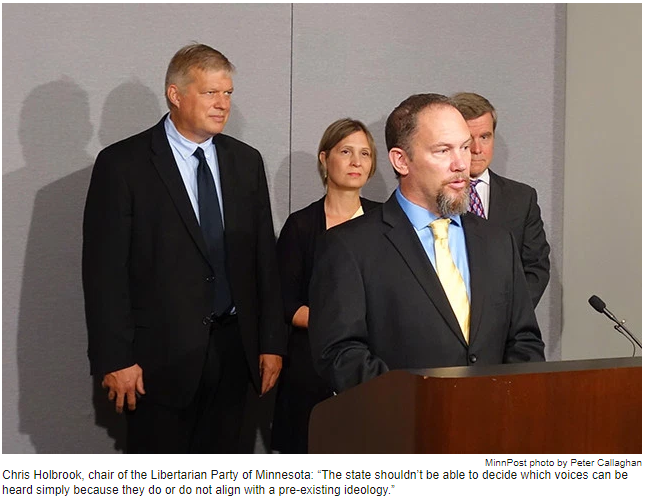 Minnesota LP files lawsuit over law requiring petition signers pledging ...