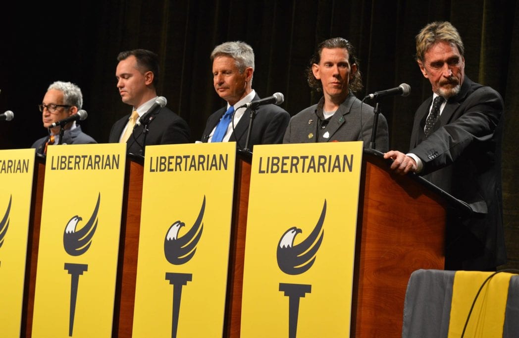 Presidential and Vice-Presidential Debates May 21 - Libertarian Party